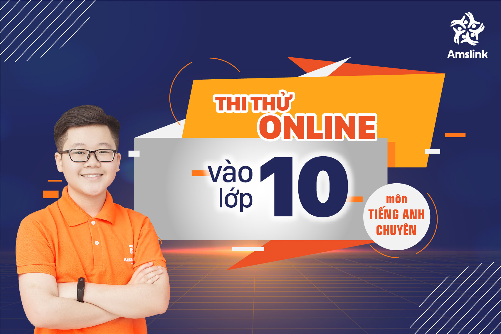 THI THỬ ONLINE VÀO LỚP 10 MÔN TIẾNG ANH CHUYÊN